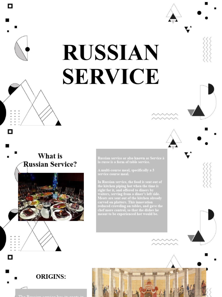 Russian Service | PDF