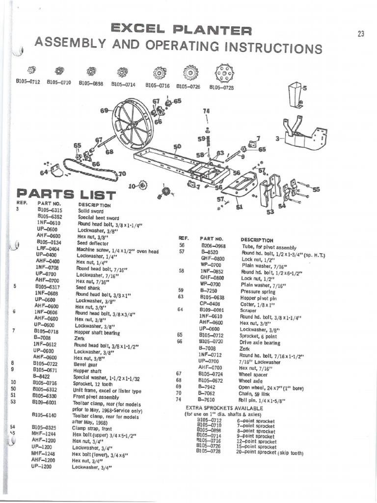 109 Gravity Parts | PDF