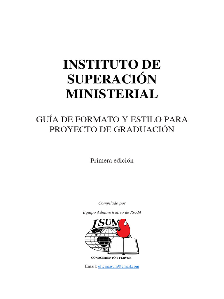 ISUM - Guía de Estilo TUR Edicion I - 2023 | PDF | Puntuación | Caso de ...