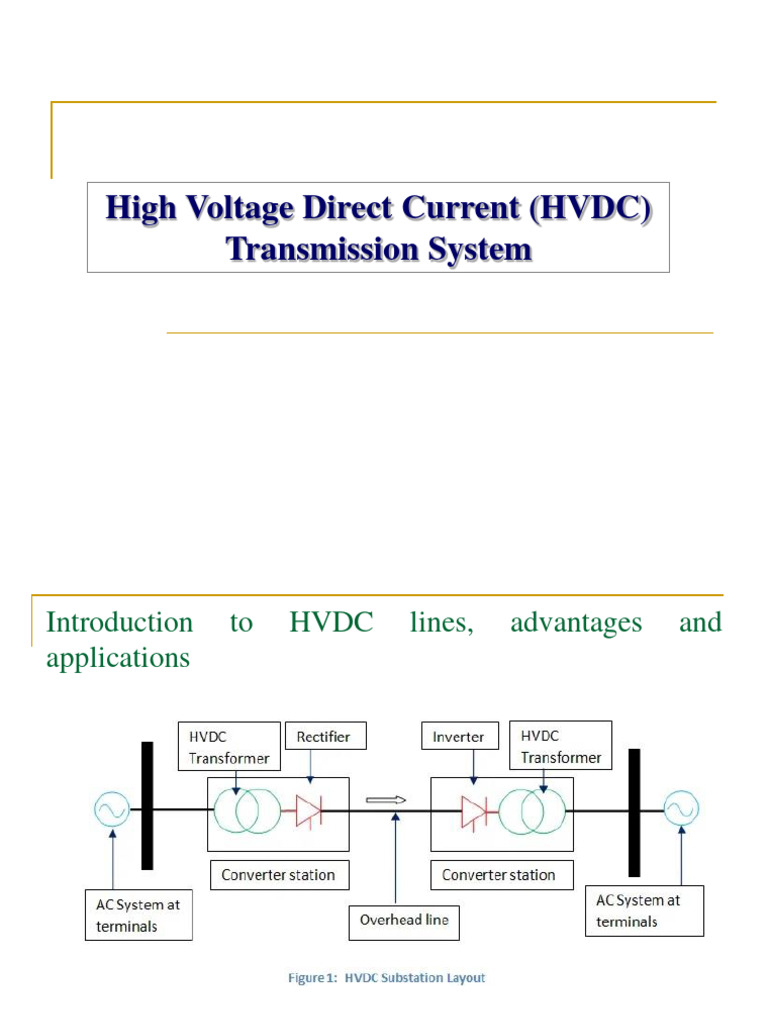 HVDC | PDF | High Voltage Direct Current | Electric Power Transmission