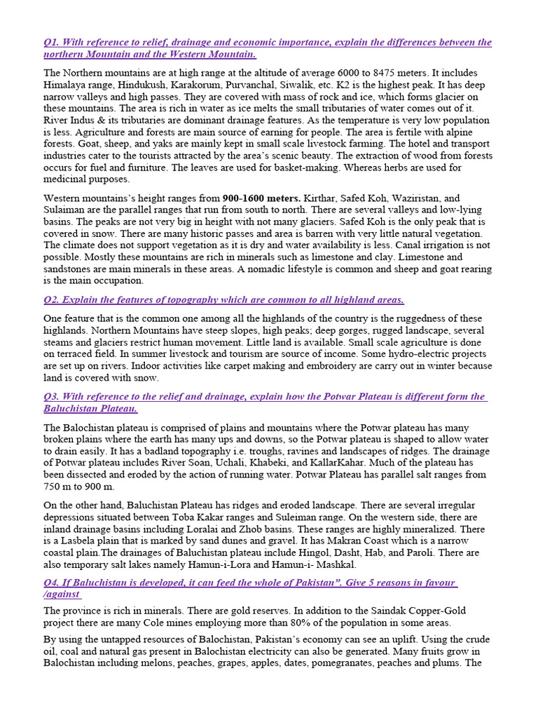 Topography | PDF | River | Stream