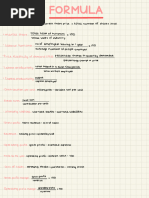 Edexcel A Level Business Equations | PDF | Output (Economics) | Revenue