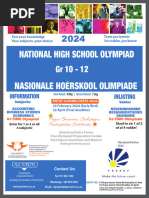2026 GR 9 Proverto Olympiad Entry Forms | PDF | Chess Theory | Chess