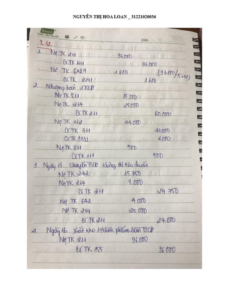 8.12 8.13 KTTC1 Nguyenthihoaloan | PDF