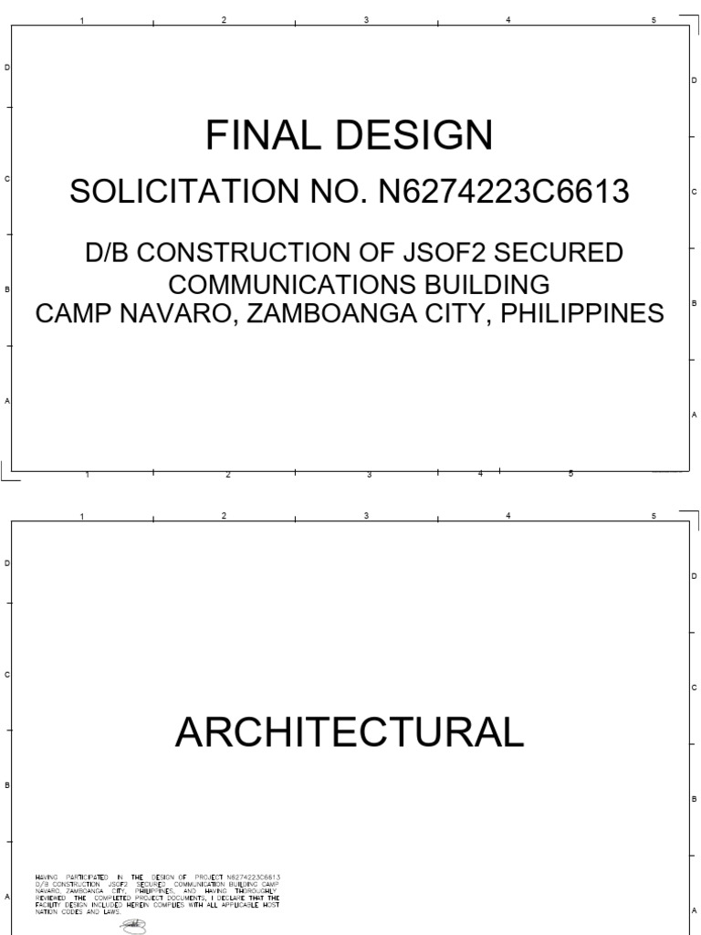 JSOF2 Building Design Plans | PDF | Buildings And Structures | Building ...