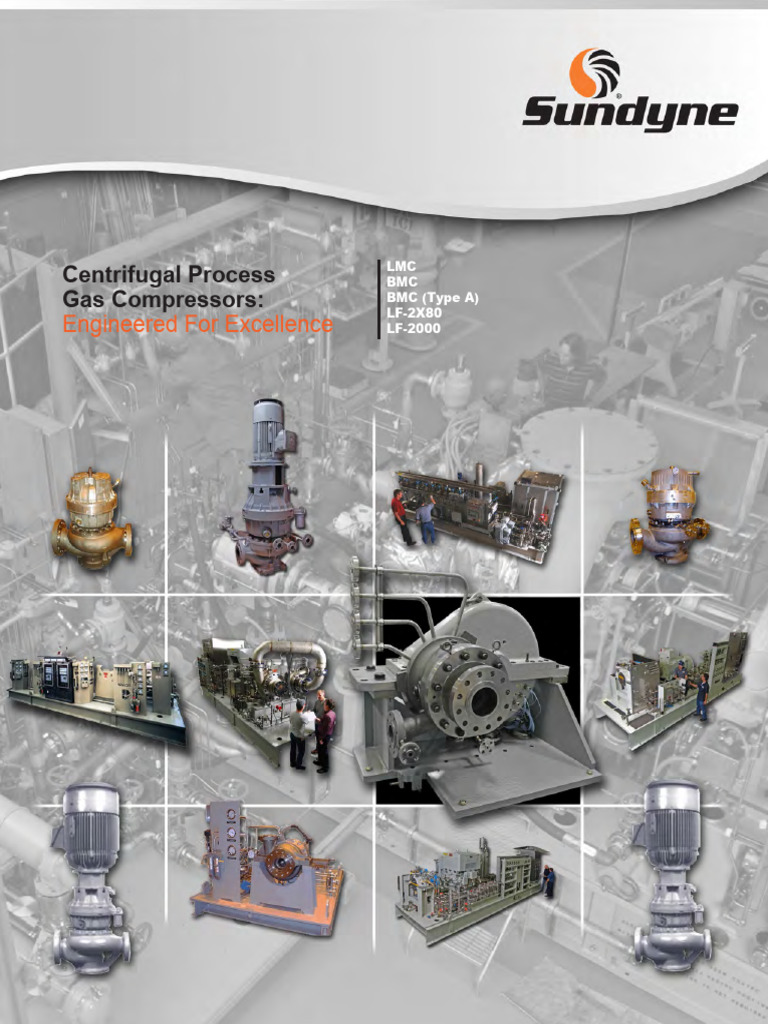 Sundyne Compressor Brochure - US | PDF | Natural Gas | Gas Turbine