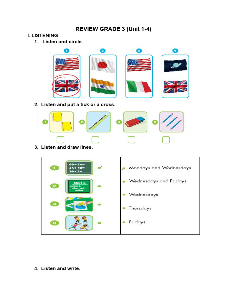 REVIEW GRADE 3 New | PDF | Career & Growth | Language Arts & Discipline