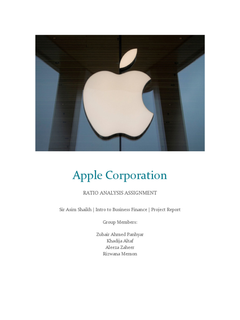 Apple Corporation | PDF | Investing | Apple Inc.