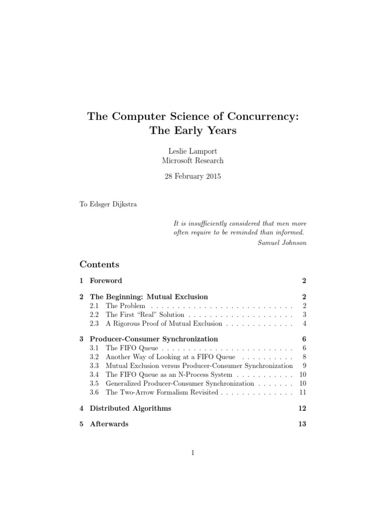 Turing | PDF | Concurrency (Computer Science) | Concurrent Computing