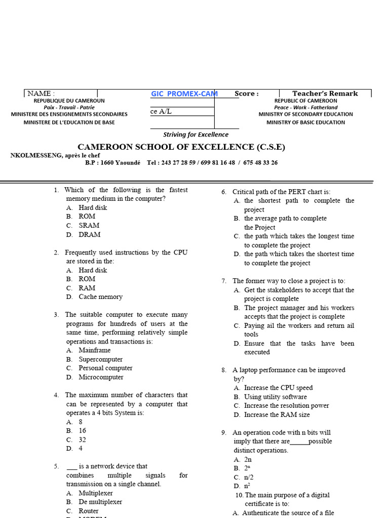 Computer Sc Uppersixth Pdf Computer File Computer Network