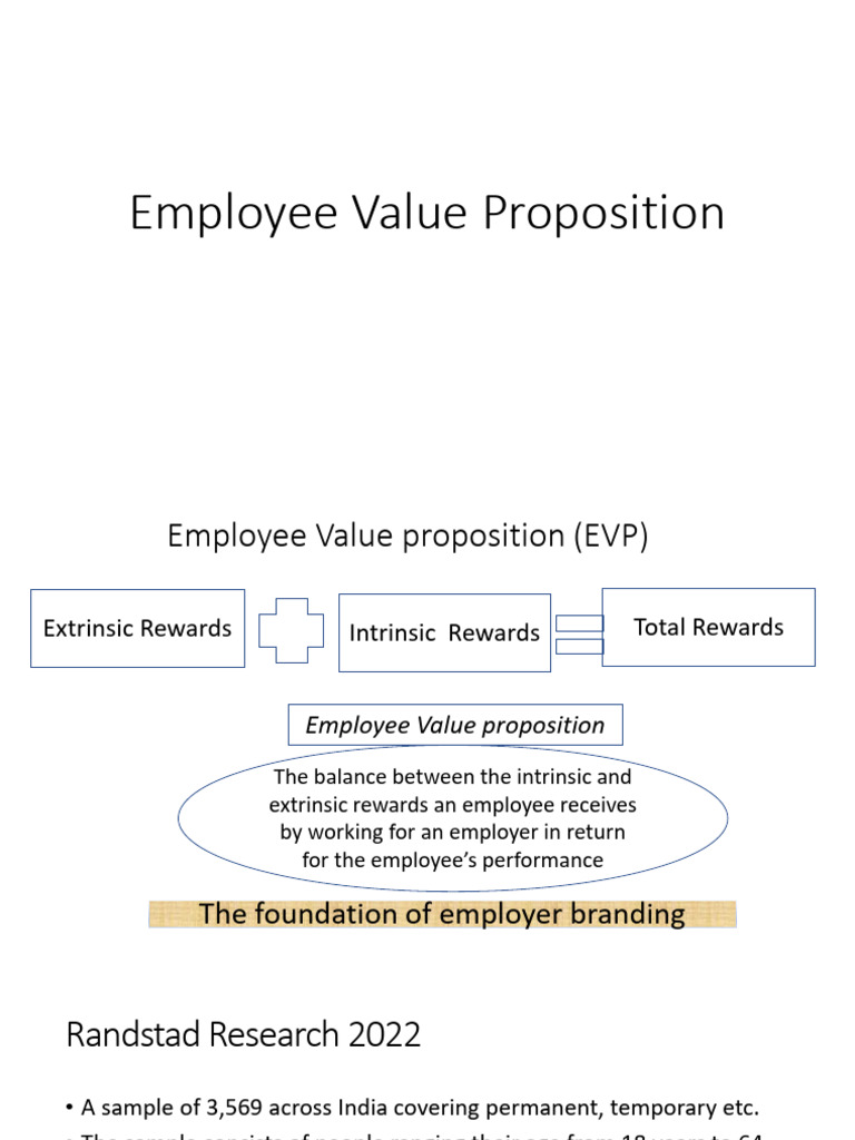 Key Employee Value Proposition Insights | PDF | Employment | Industrial ...