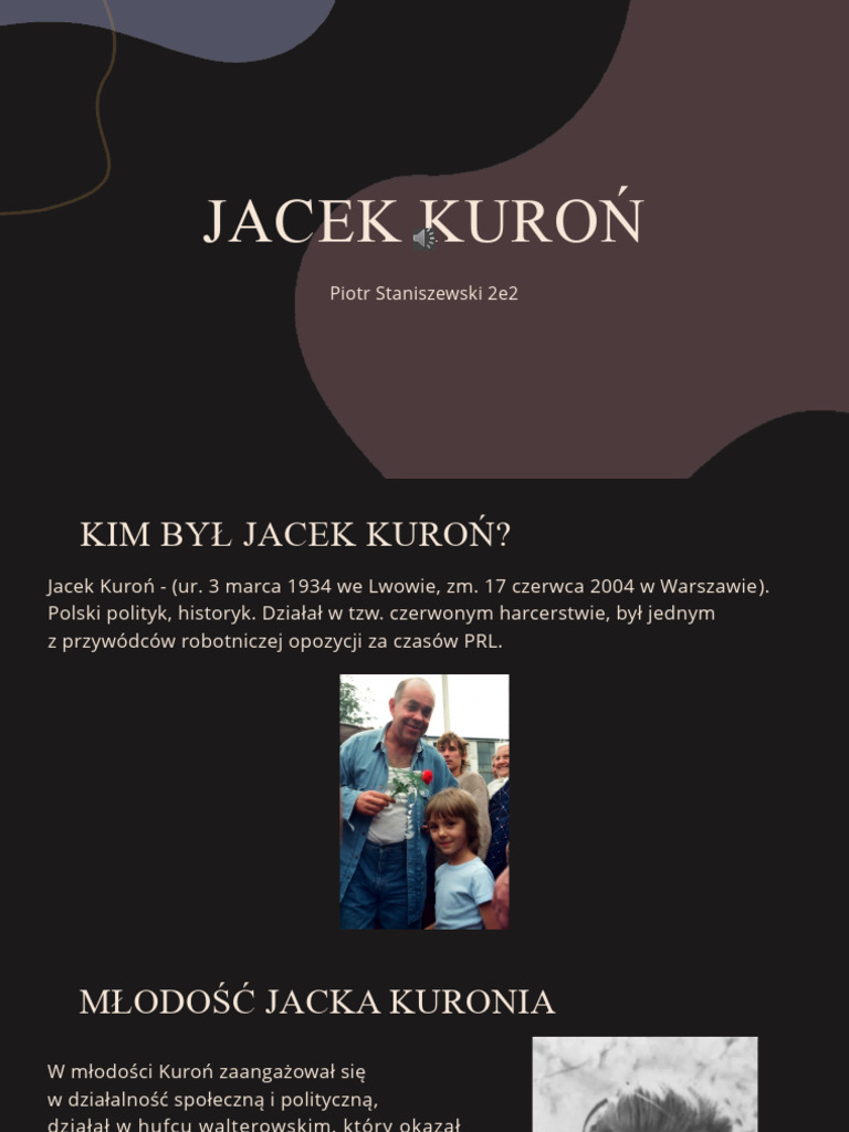 Jacek Kuroń | PDF