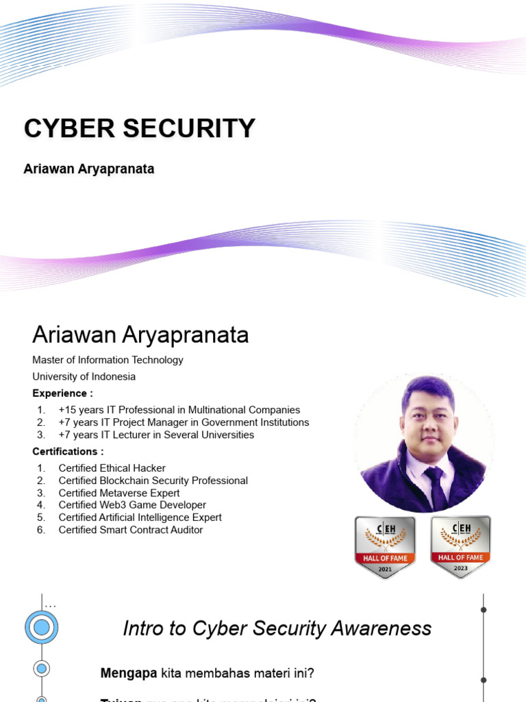 CyberSecurity Awareness | PDF