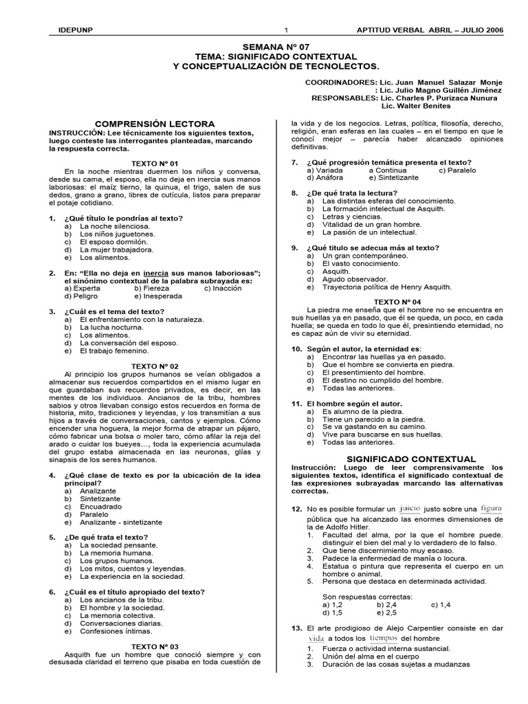 Semana 07 | PDF | Pedagogía Semana 07 | PDF | Pedagogía