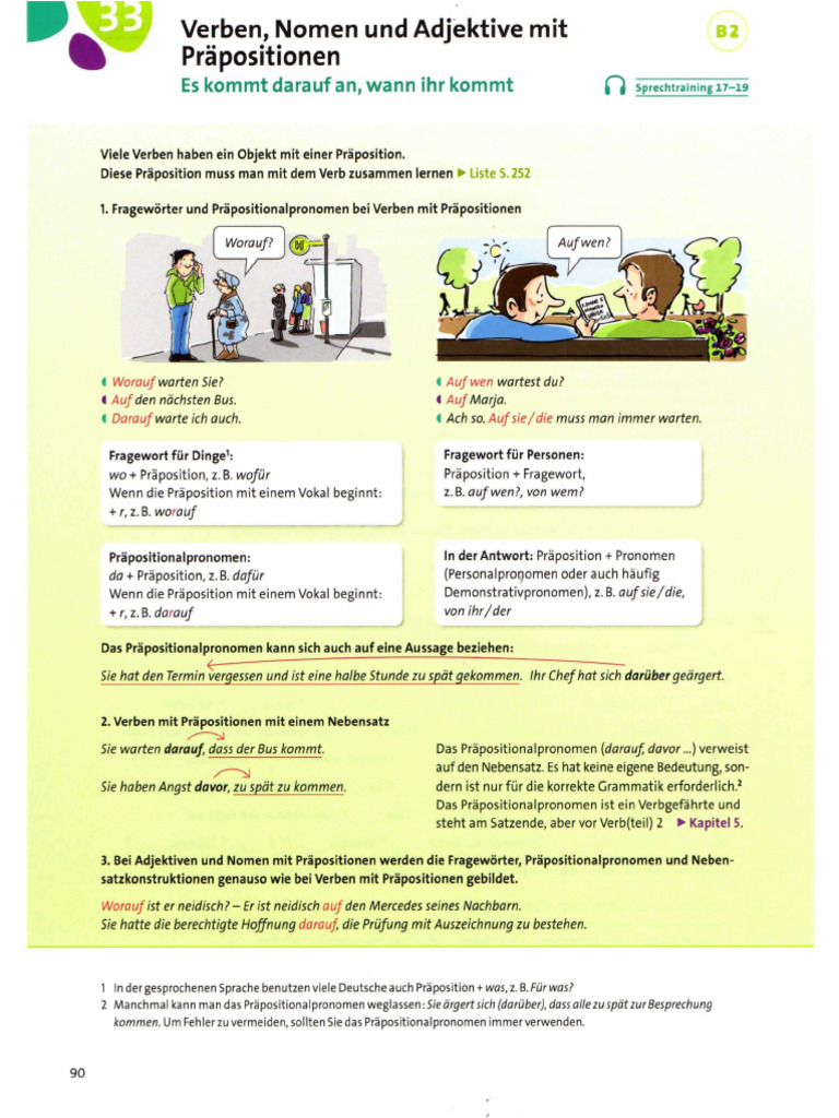 Prapositionen 1 | PDF