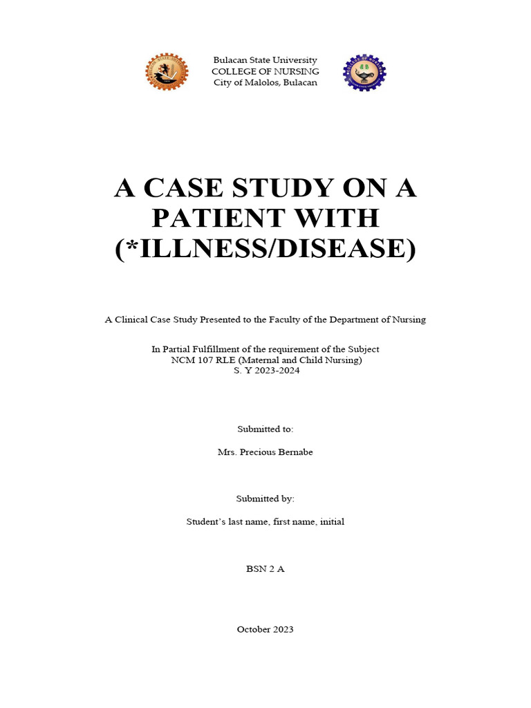 Case Study Format | PDF