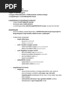 Magánhangzó Törvények | PDF