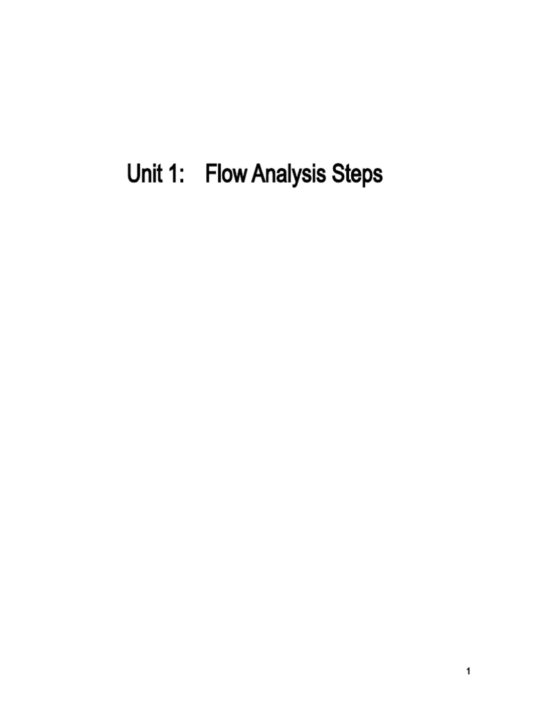 3 07 Flow Analysis Steps Download Free PDF Analysis Mathematical