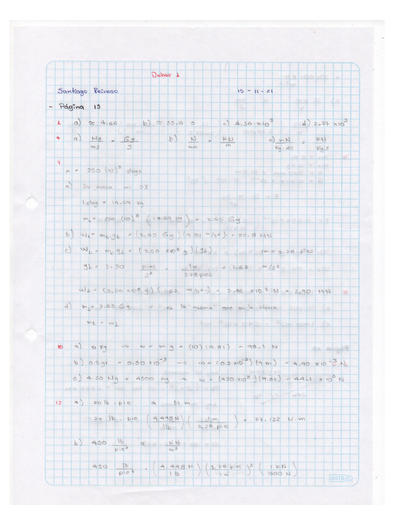 Derber 1 - Santiago Reinoso | PDF