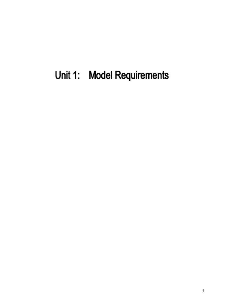 3 08 Model Requirements | PDF | Shear Stress | Volume