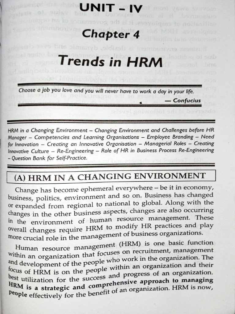 HRM Unit 4 | PDF