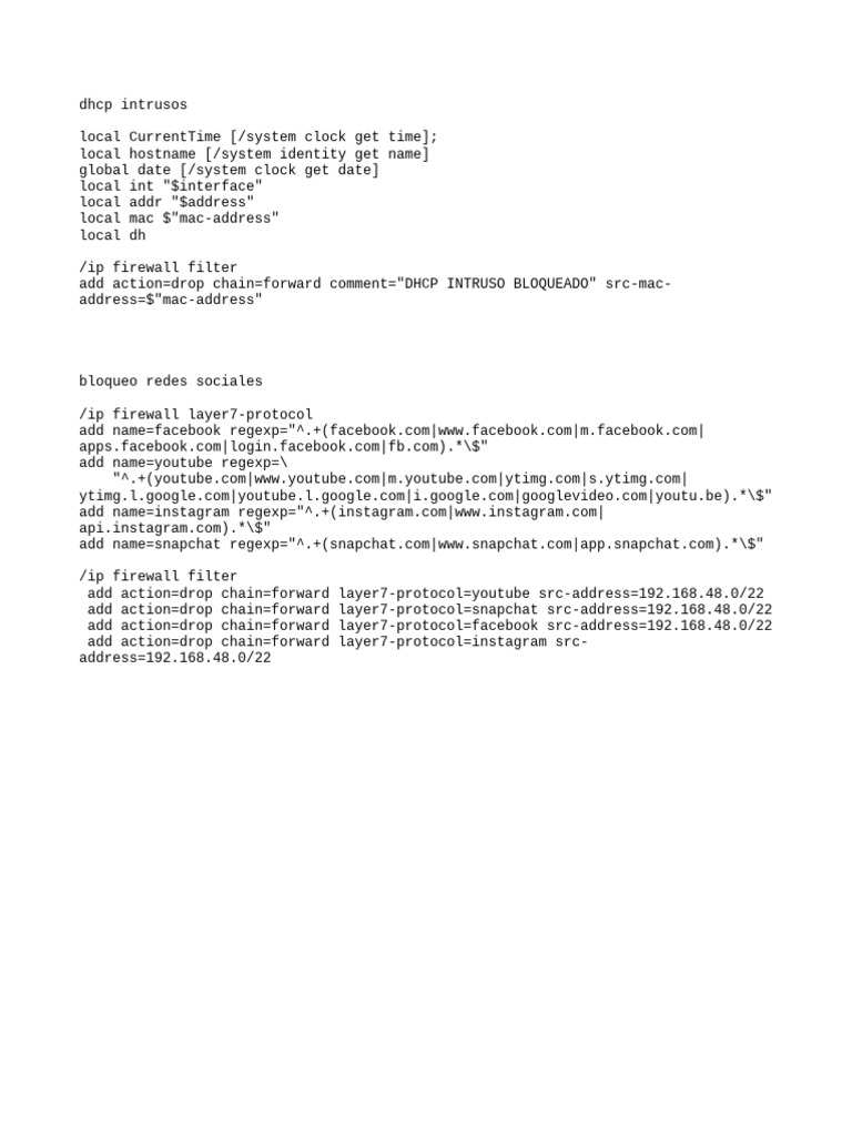 Tex Bloqueo DHCP | PDF | Games & Activities | Computers