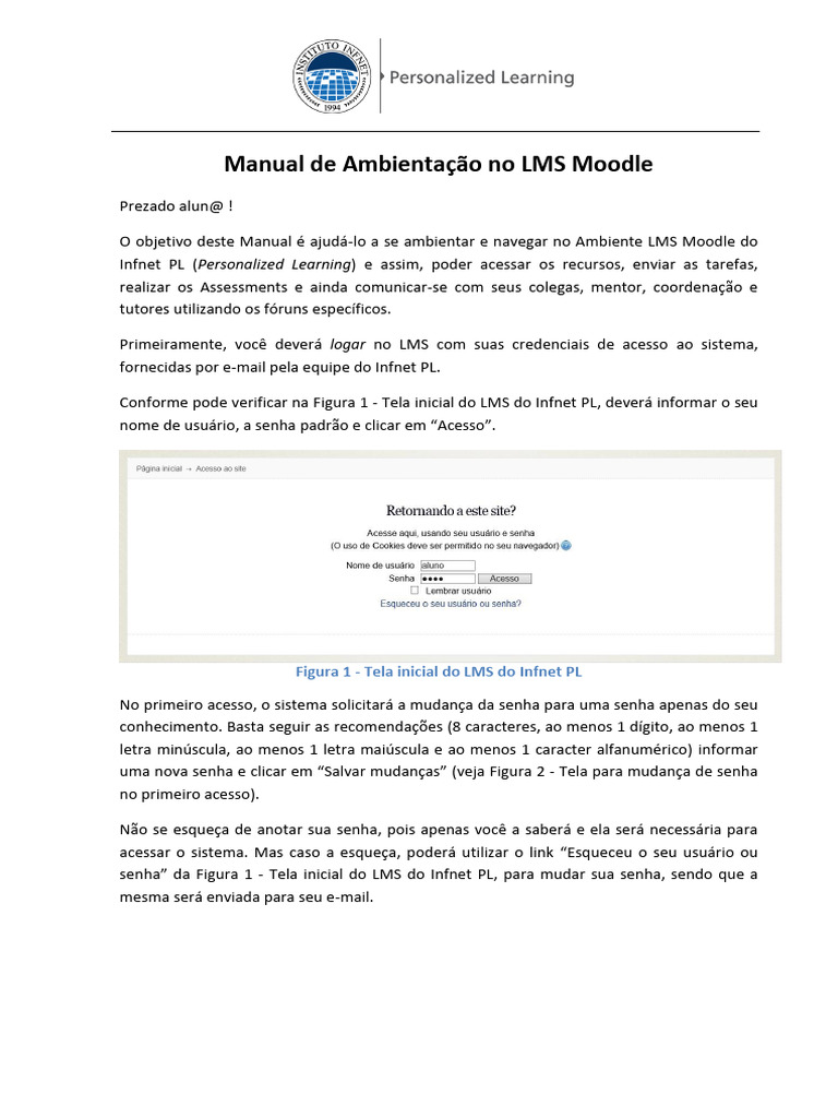 Manual Do Lms Personalized Learning | PDF | Moodle