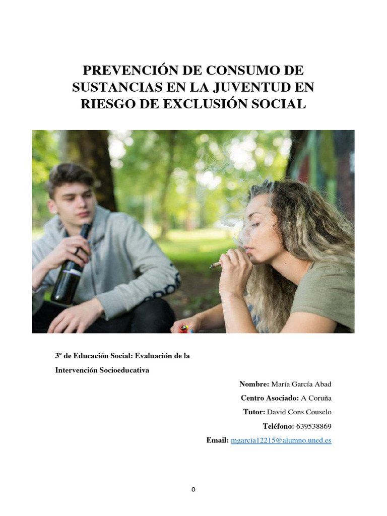 PEC Evaluación | PDF | La dependencia de sustancias | Evaluación