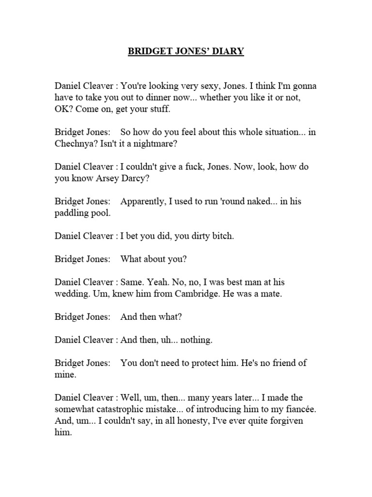 Bridget Jones' Diary | PDF