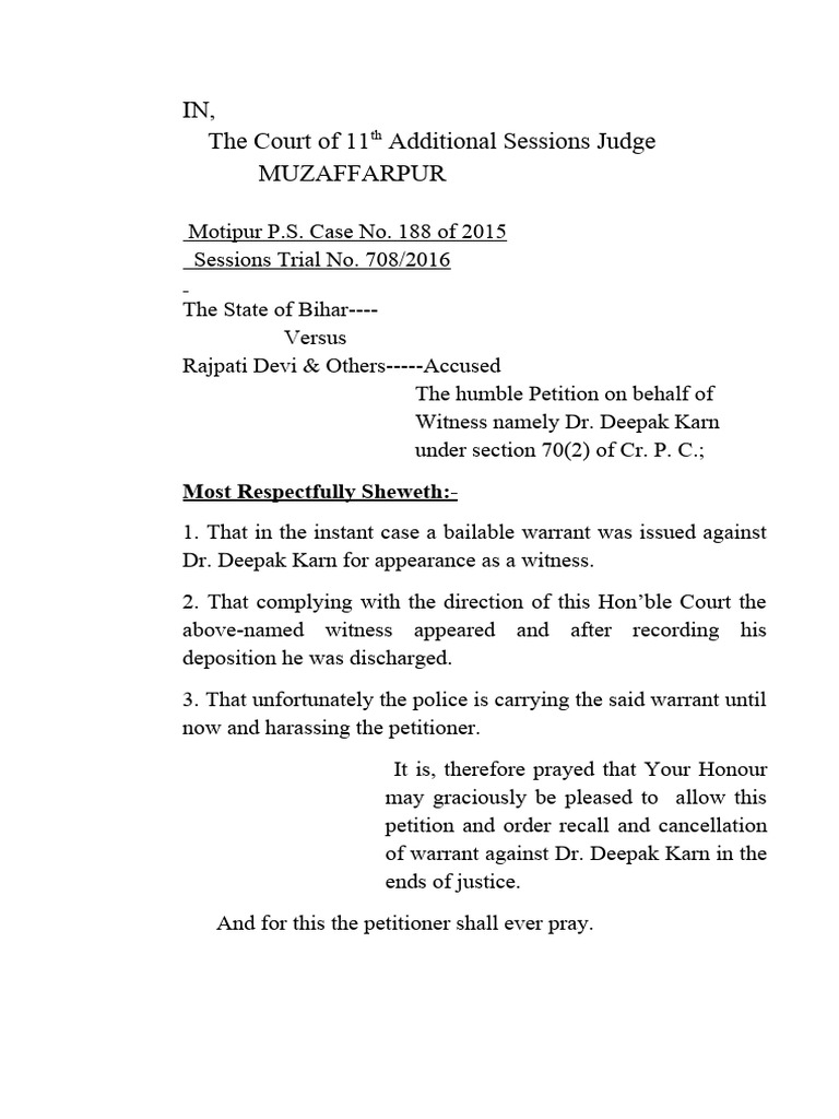 DR Deepak Karn Recall | PDF