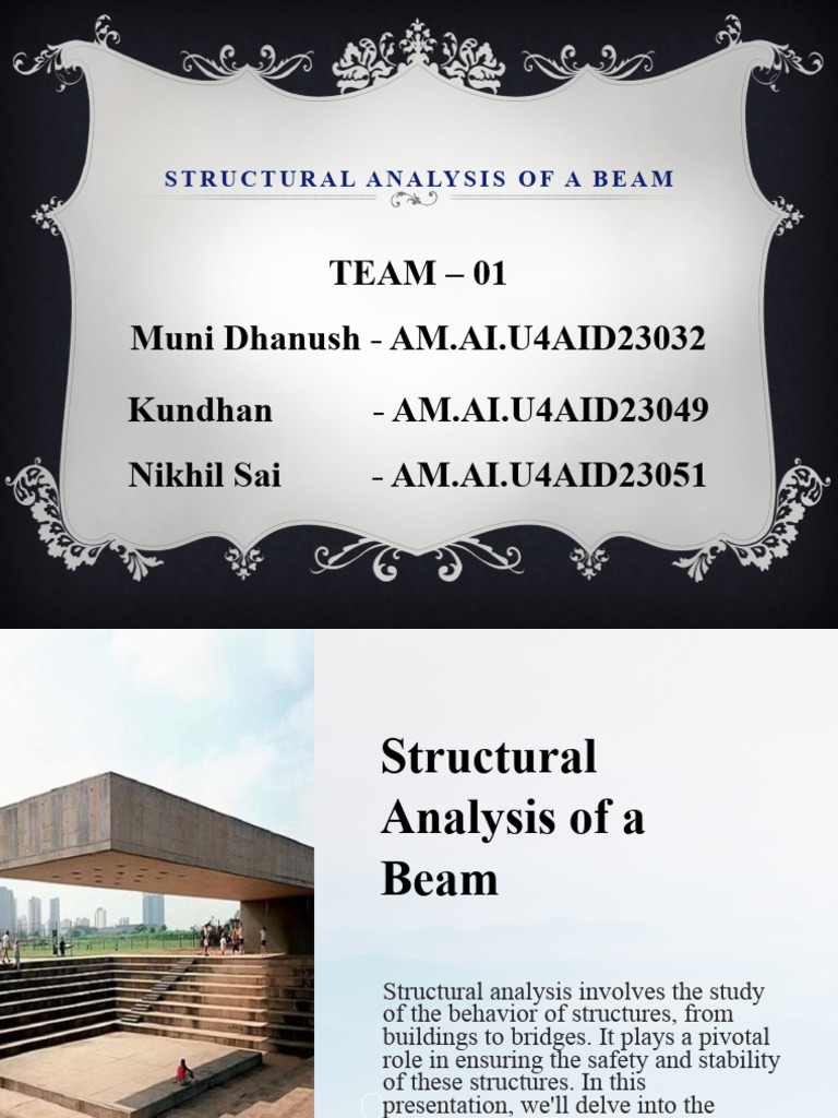 Team 01 TermProjectFinalPPT | PDF | Structural Analysis | Simulation