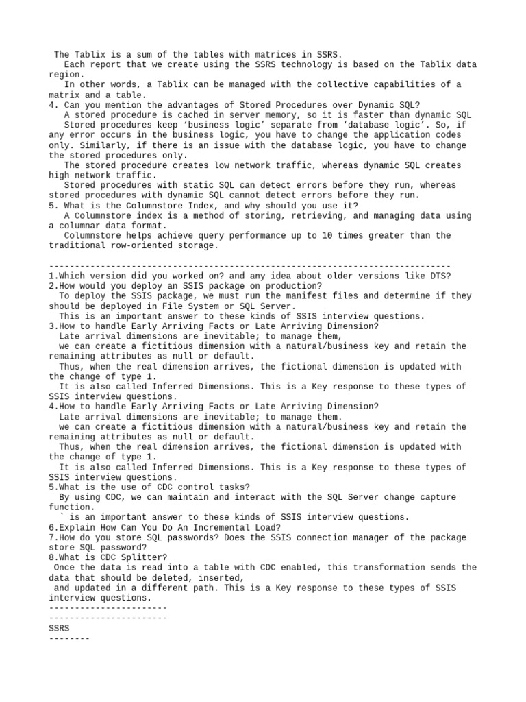 Engineering Summary Notes | PDF | Microsoft Sql Server | Database Index