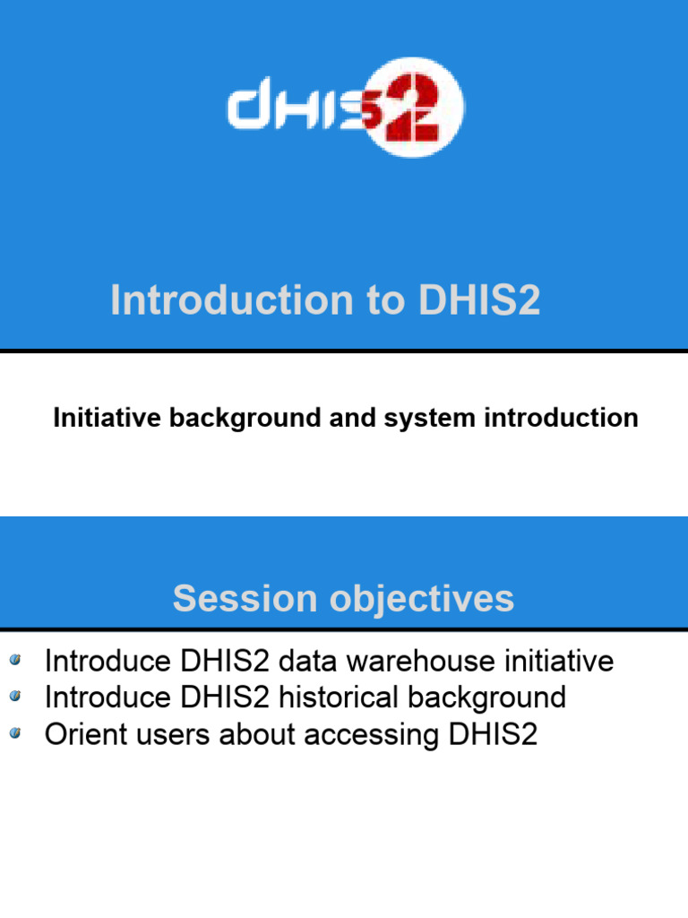 Module 1.1 - DHIS 2 Background | Download Free PDF | Application ...