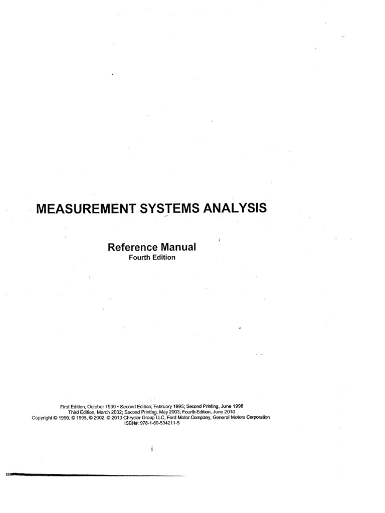 MSA ORINIGAL-fourth Edition | PDF