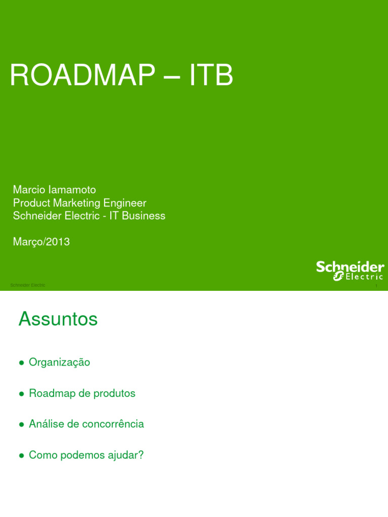 05_Road Map de Produtos | PDF | Engenharia Elétrica | Engenharia da ...