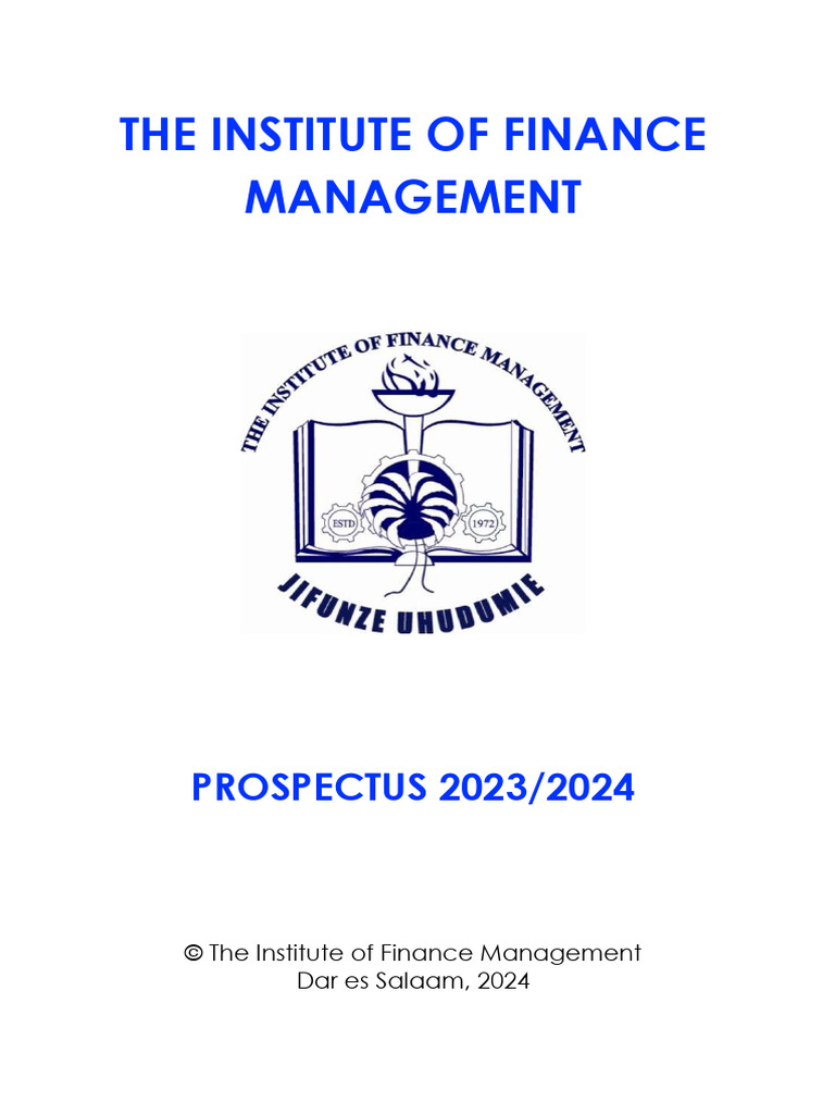 IFM Prospectus 2023/2024 Overview | PDF | Academic Degree | Bachelor's ...