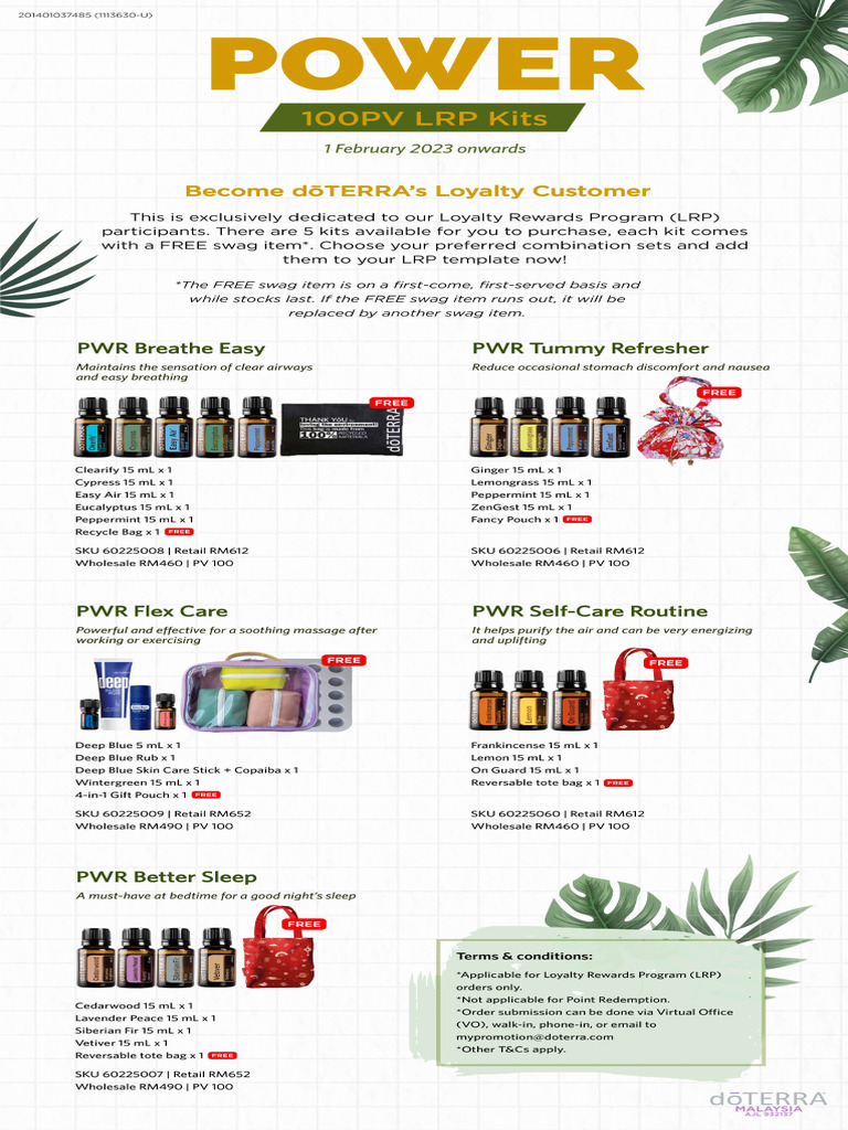 Power 100 PV LRP Kits | PDF