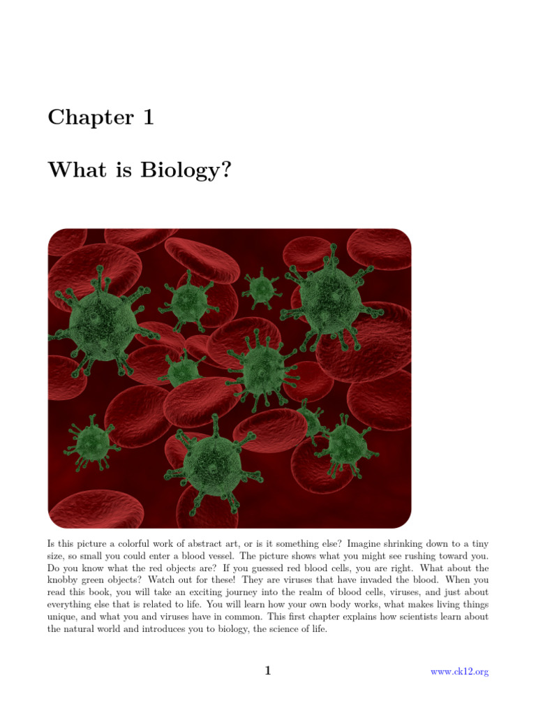Introduction to Biology and Science Methods | PDF | Life | Experiment