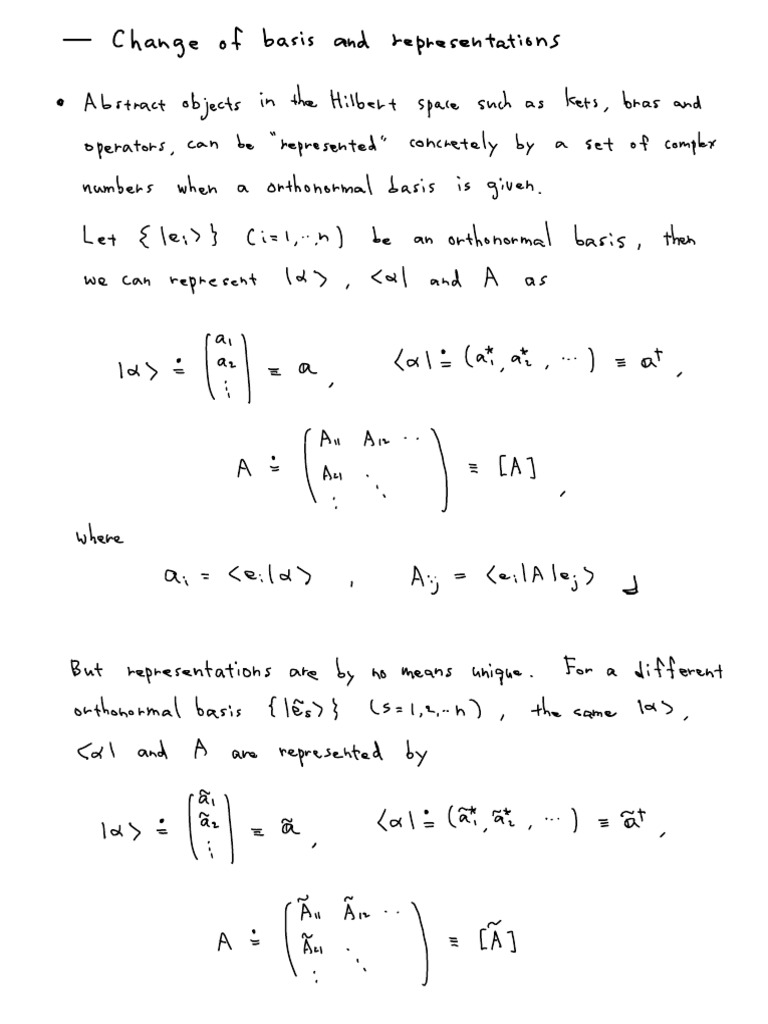 QM 3 - Position Operator Shrodinger Rep | Download Free PDF ...