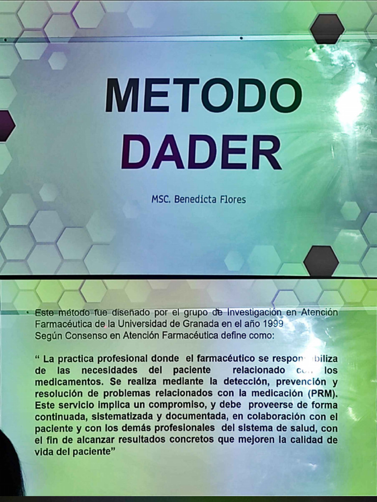 18 Marzo Metodo Dader | PDF