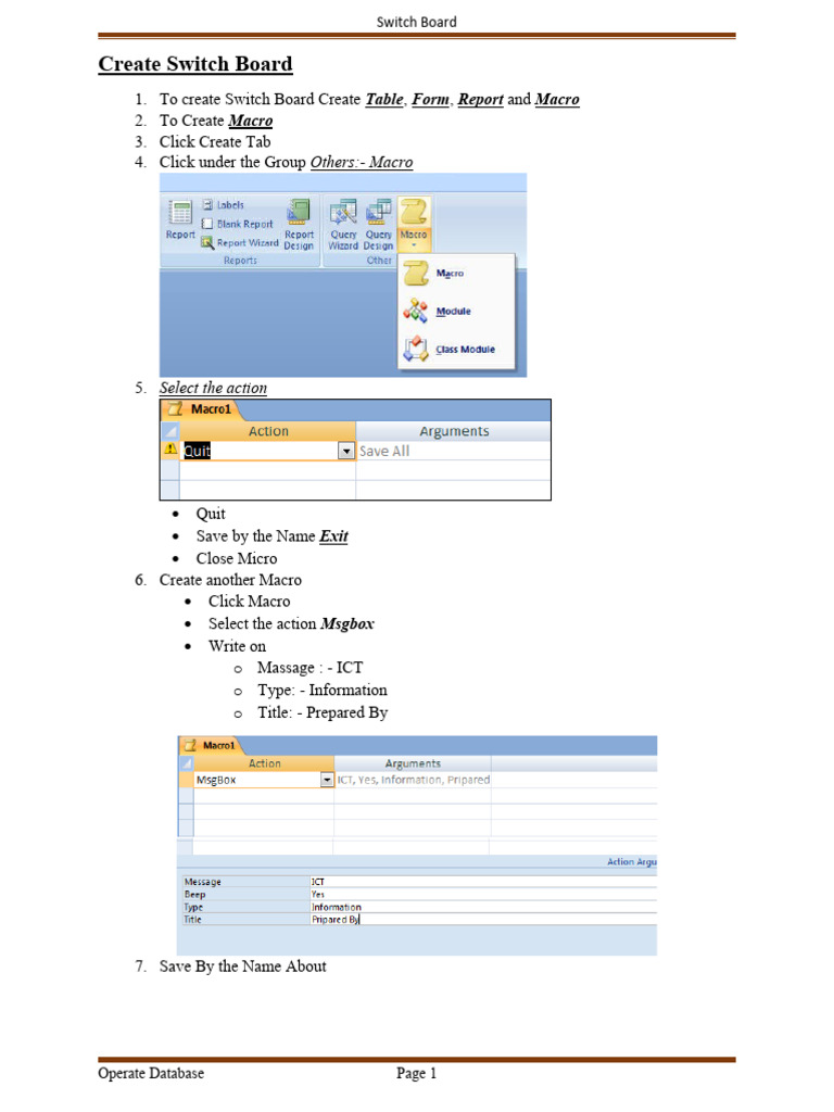 Create Switch Board | PDF | Information Technology Management | Information Retrieval