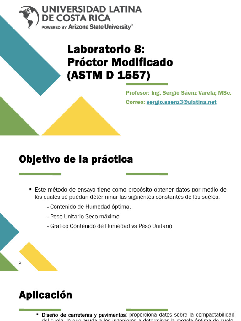 Lab 8 - Proctor Modificado | PDF