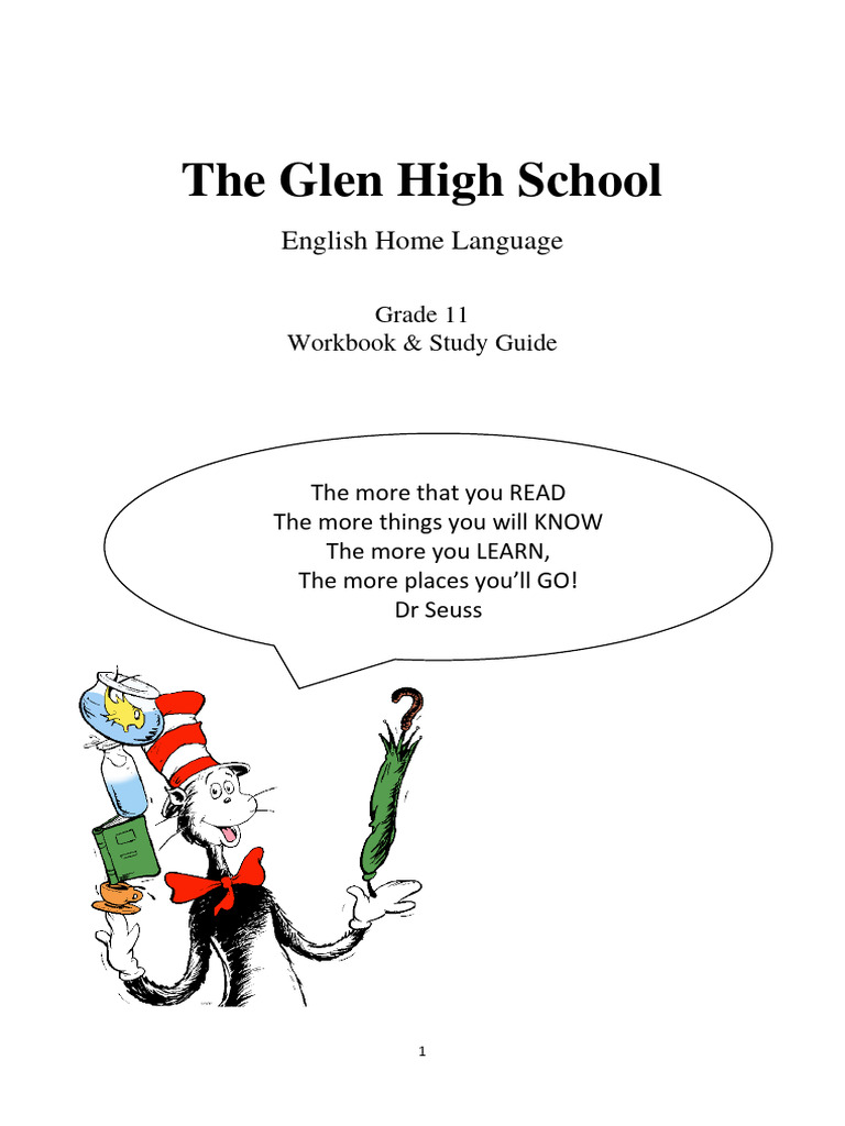 Grade 11 English Study Guide | PDF | Semantics | Acronym