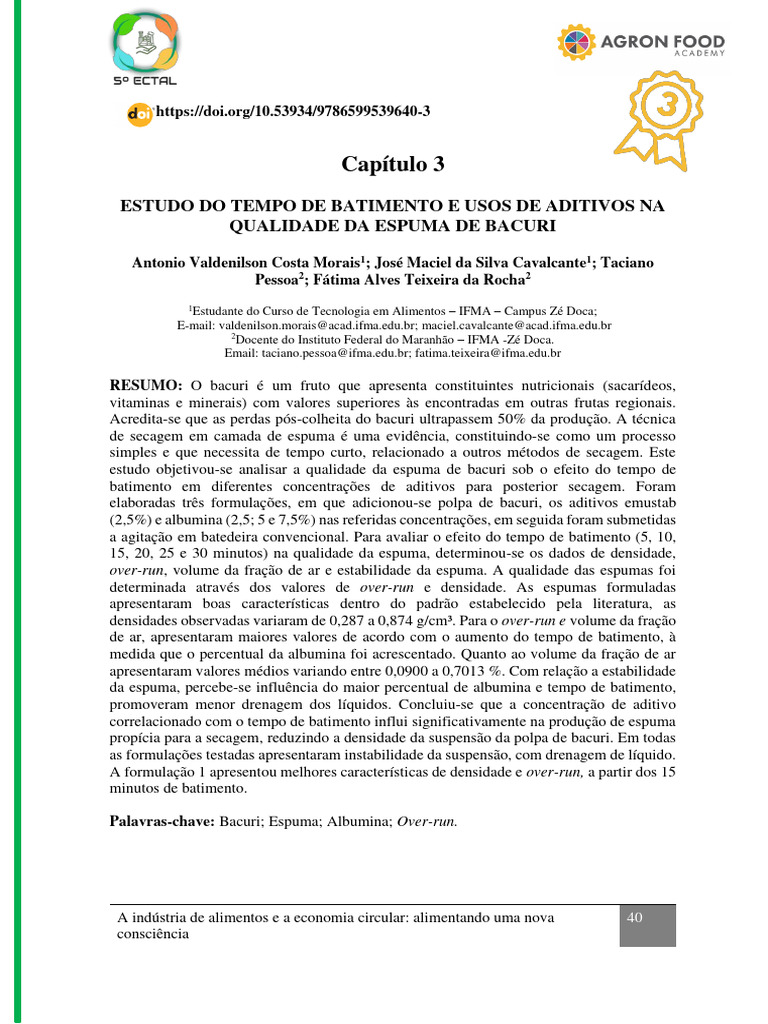 Capítulo 3 - E-book 5° ECTAL | PDF | Agricultura