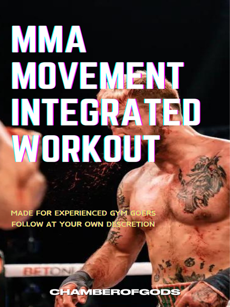 CHAMBER GYM X MMA | PDF | Physical Fitness | Physical Exercise