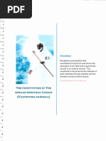 Burial Society Constitution Guide | PDF | Chairman | Committee