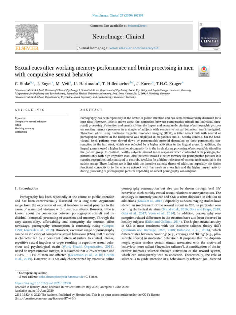 1 s2.0 S2213158220301455 Main | PDF | Cingulate Cortex | Functional Magnetic Resonance Imaging