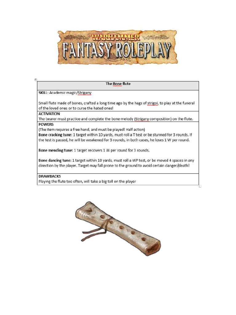 The Bone Flute | PDF