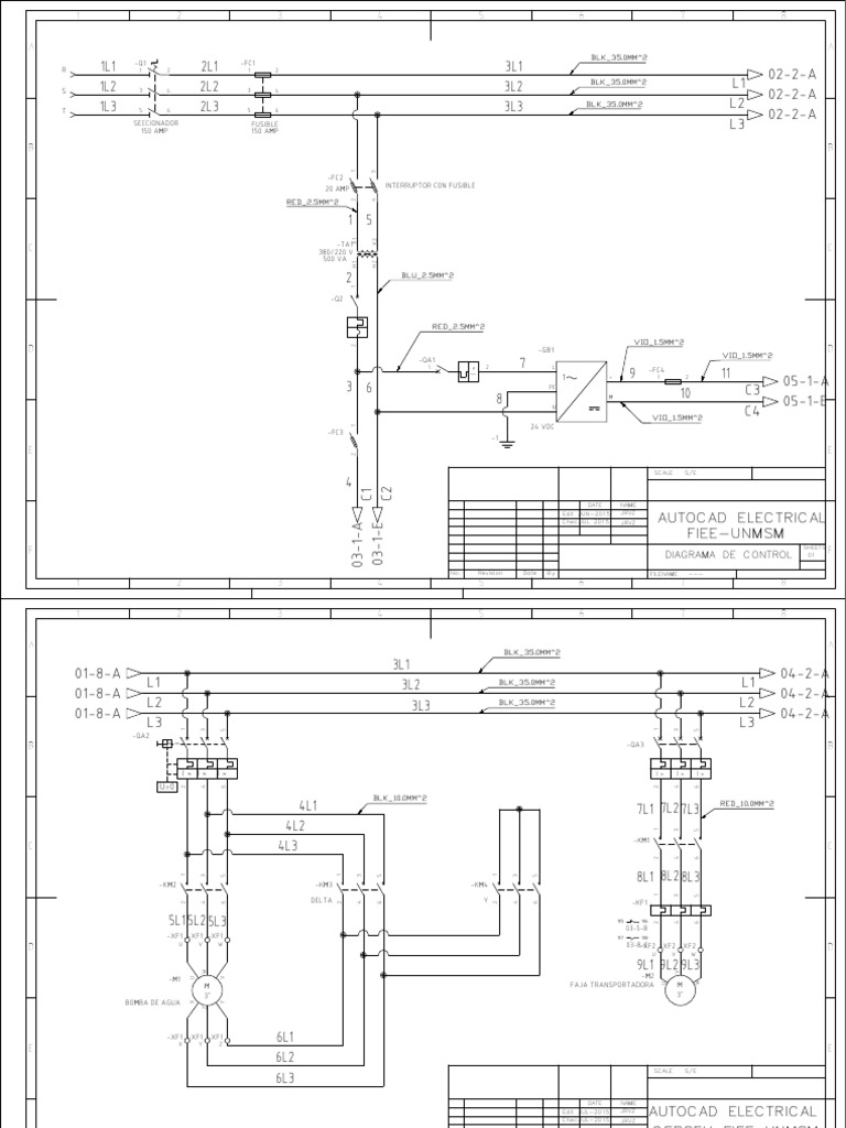 Mi Proyecto Autocad Electrical | PDF