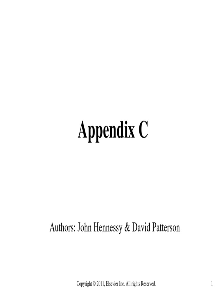AppendixC | PDF | Computer Hardware | Central Processing Unit